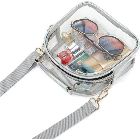 Bags | Clear Purses For Women Stadium Cute Clear Bag Stadium Approved ...